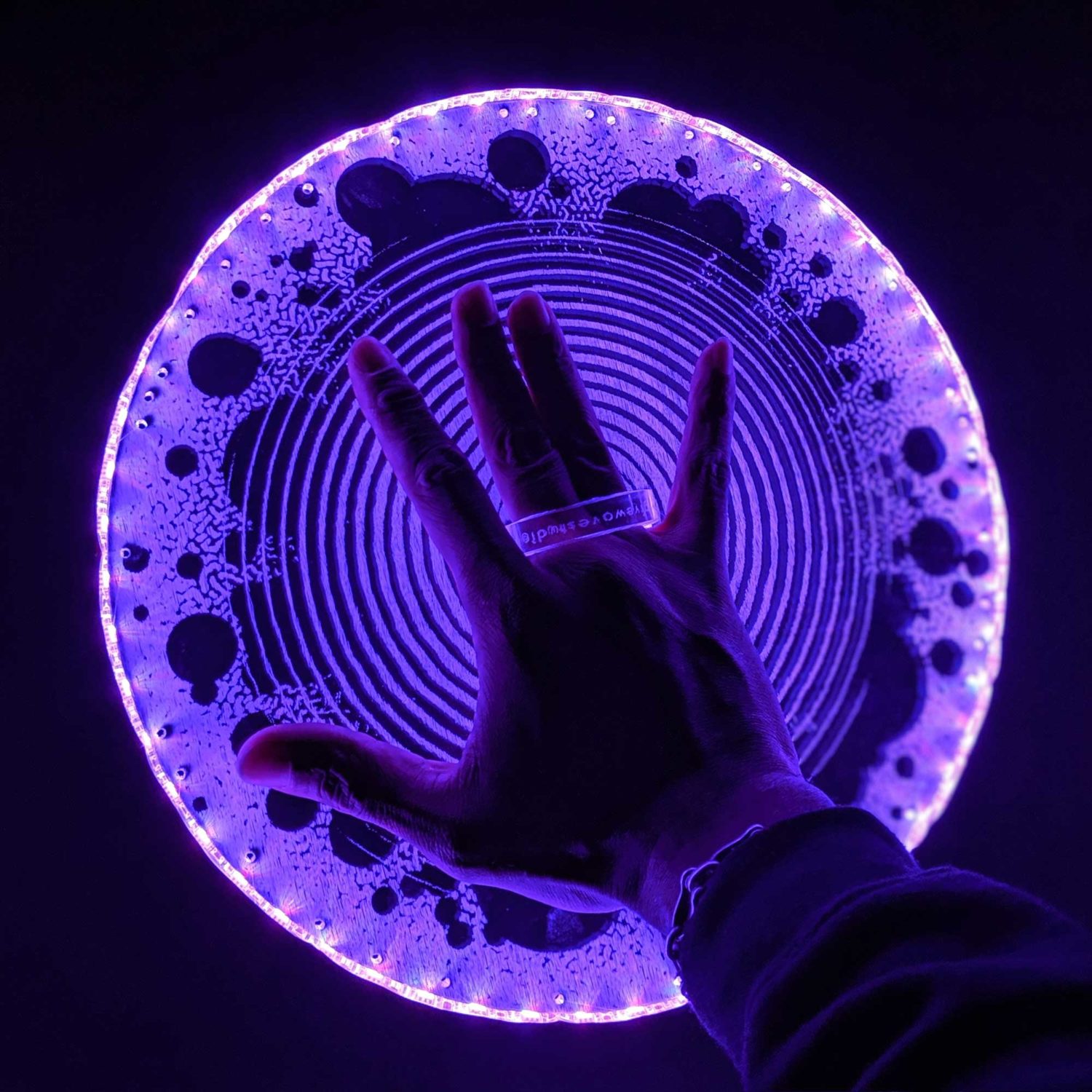 Xmen Magneto LED light up power disc prop - Givewave Studios Exclusive