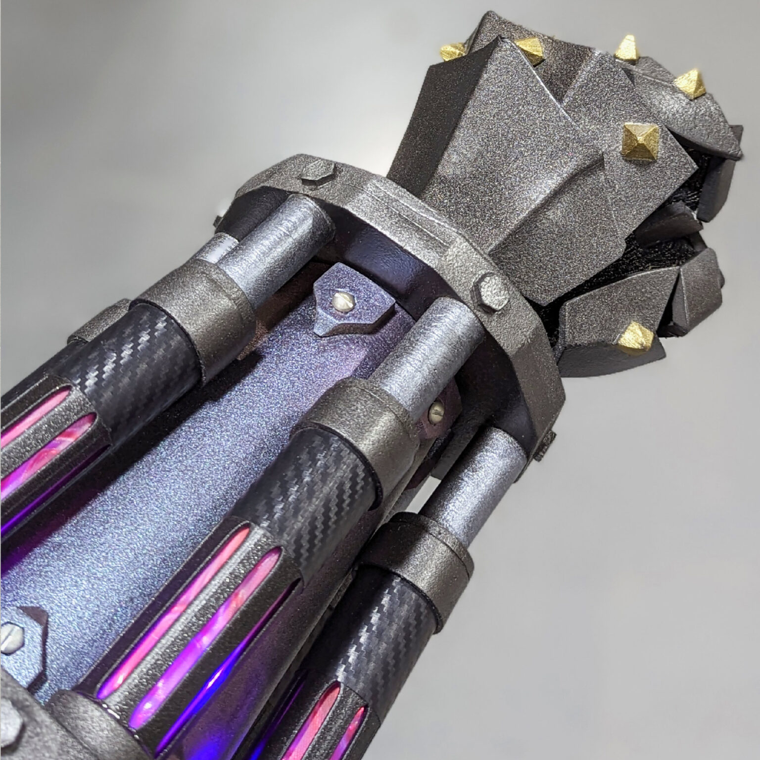Prowler ( Into the Spiderverse ) EVA foam prop PATTERNS - Givewave Studios