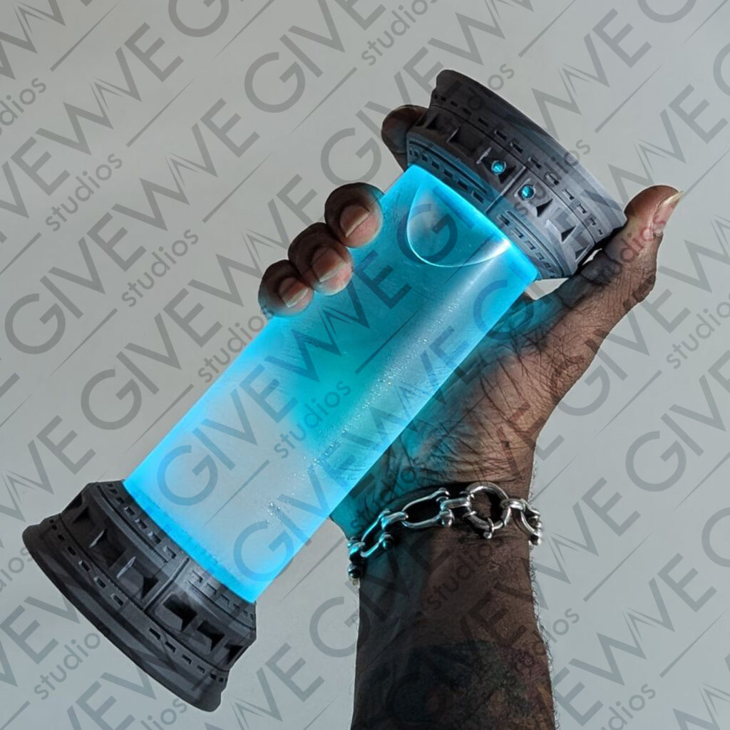 Starwars Bacta Tank LED Cosplay Prop 16oz Water Bottle